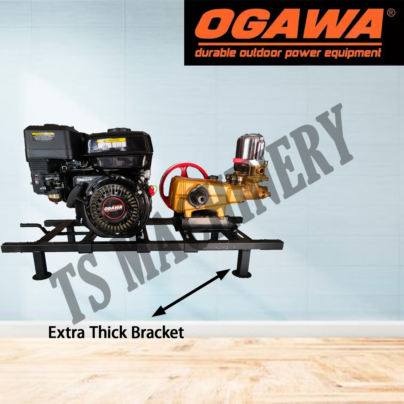 Ogawa 7Hp/6.5Hp Power Sprayer Plunger Pump Gasoline Engine Petrol ...
