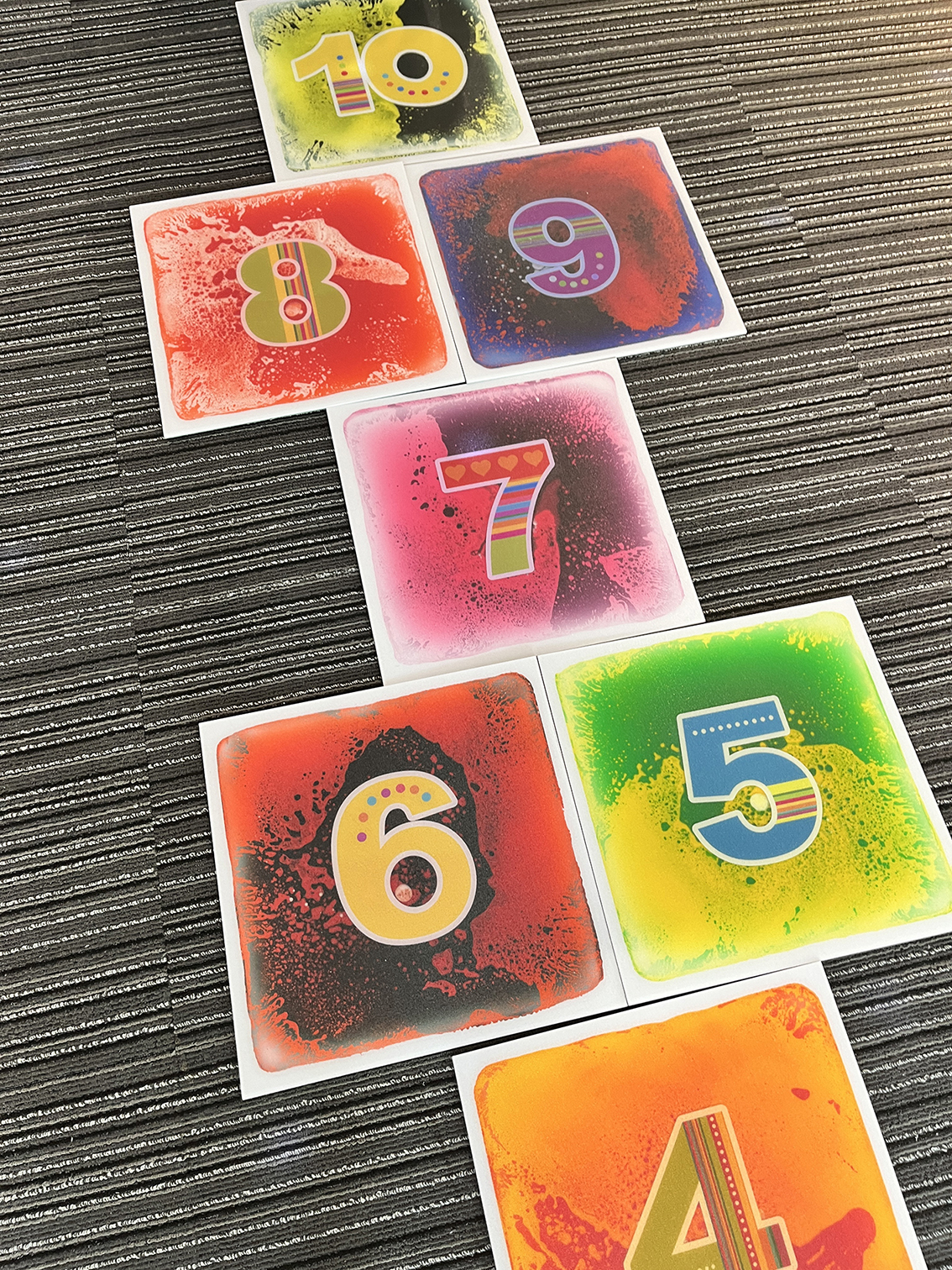 Sensory Liquid Gel Floor Tiles for Autism, Early Learning Toys ...