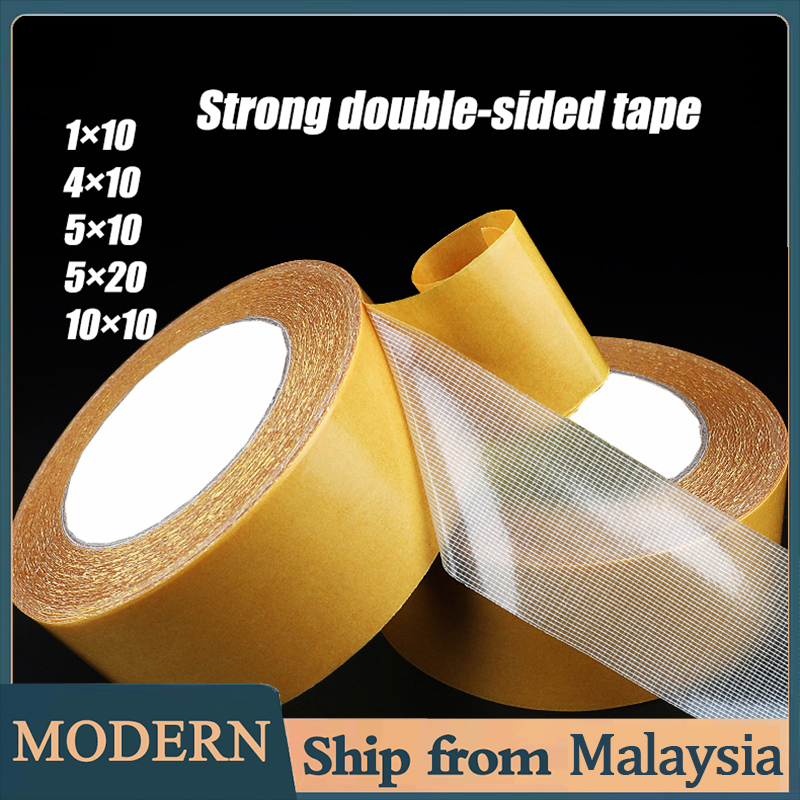 10M Super Sticky Netted Cloth Based Transparent Adhesive Double Sided ...