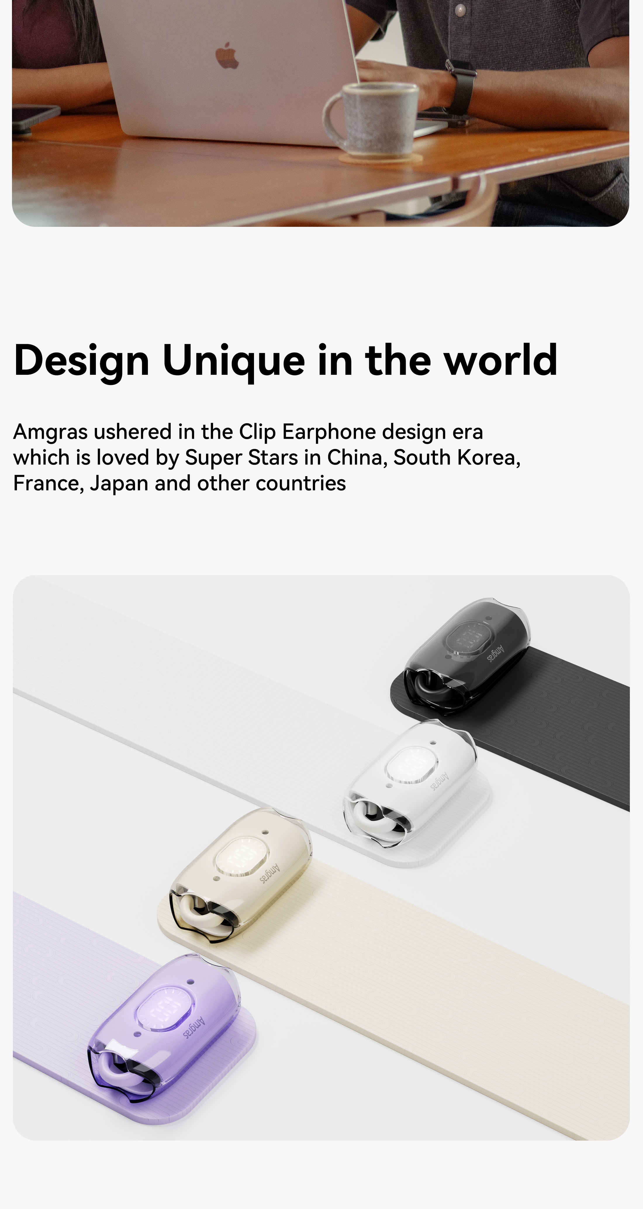 Amgras Spacebuds Ⅳ Pro Bone Conduction Earphone Bluetooth Earbud ...