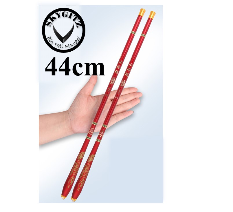 SKYGITZ MALAYSIA Dragon Red Claw Premium Carbon Telescopic pole rod ...