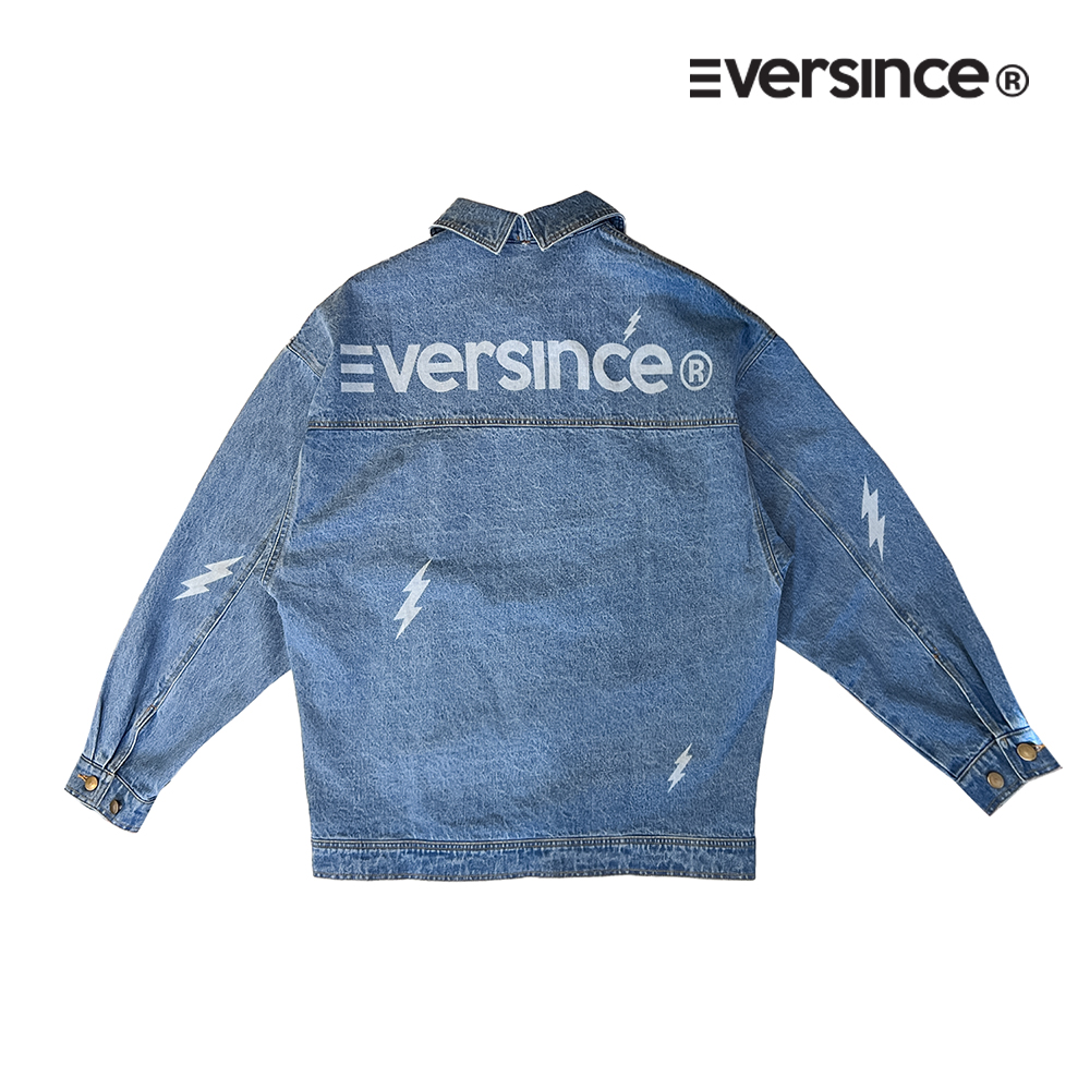 Eversince Fortitute Denim Jacket Blue | Shopee Malaysia