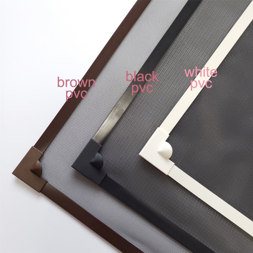 Window Screen Corners PVC Window Screen Accessories DIY Magnetic Window ...