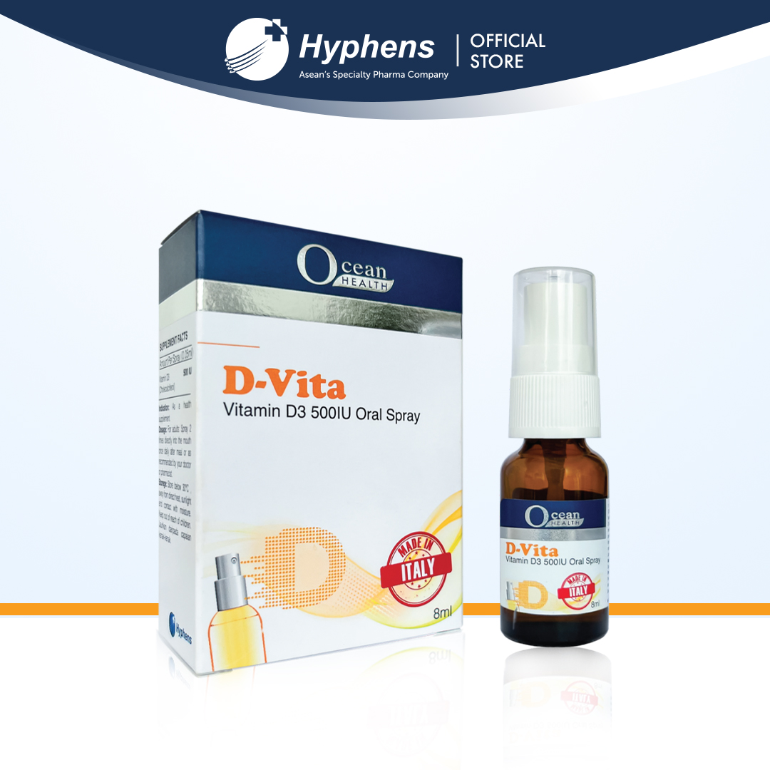D-Vita Vitamin D3 500IU Oral Spray (8ml) | Shopee Malaysia