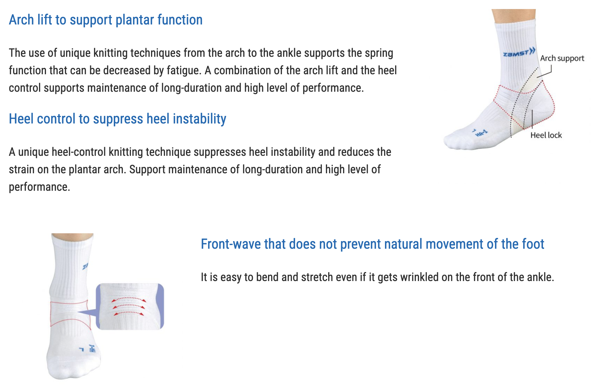 ZAMST HA-1 Short (Plantar Compression Support Socks) | Shopee Malaysia