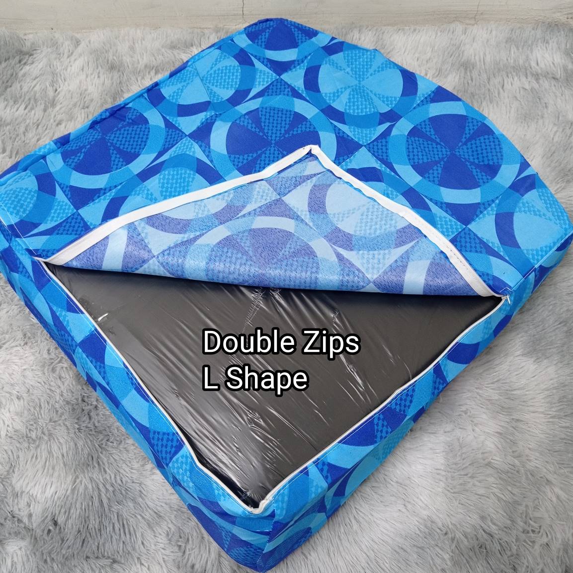 MBS Sarung Kusyen Berbentuk Bujur Size JKR Besar 12 Biji Double Zipper ...