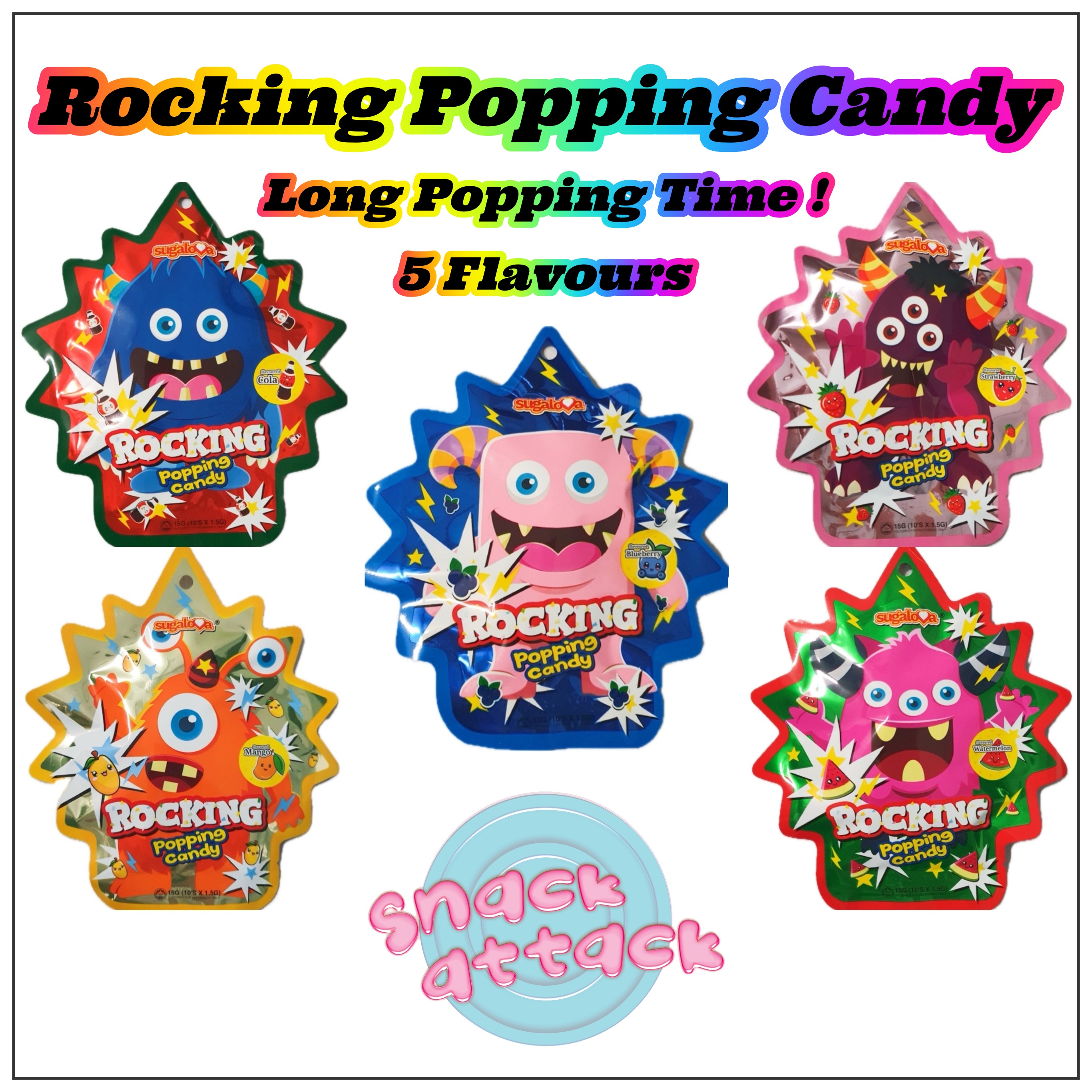 [HALAL] Sugalova Gummy Chewy Candy Premium Assorted Mix Flavours ...