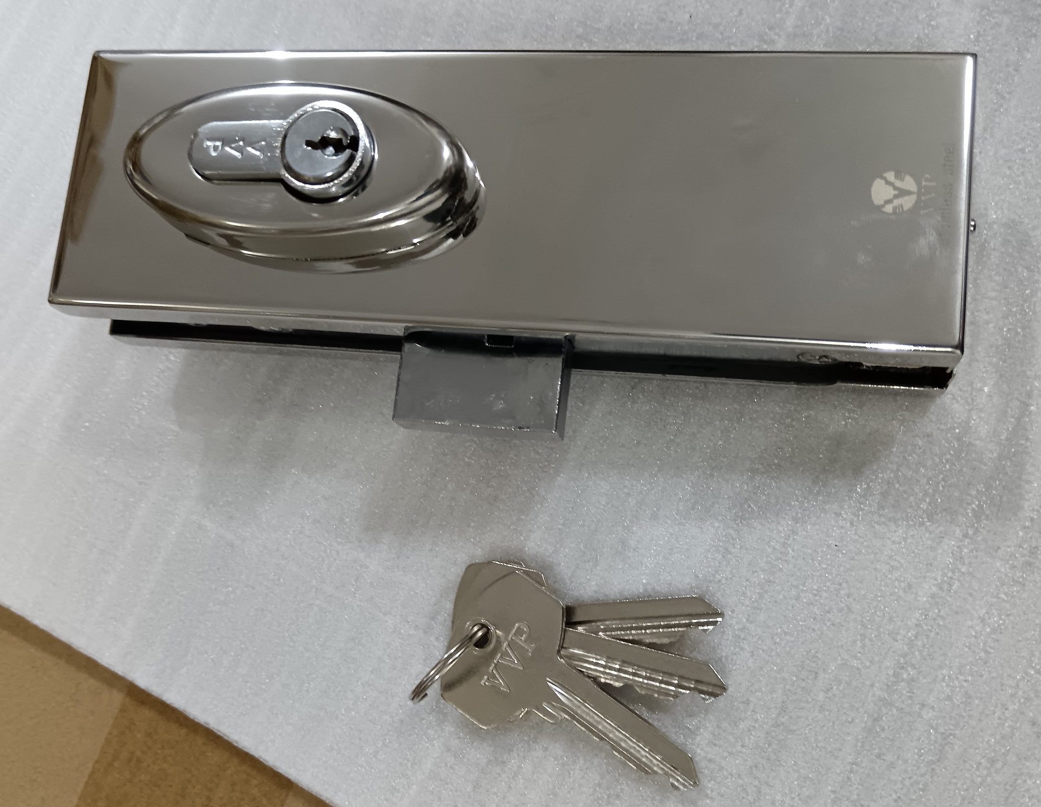 FL50 VVP Patch Lock Bottom Lock Glass Door Lock VVP Kunci Pintu Kaca 玻璃门锁VVP Glass Lock Patch ...