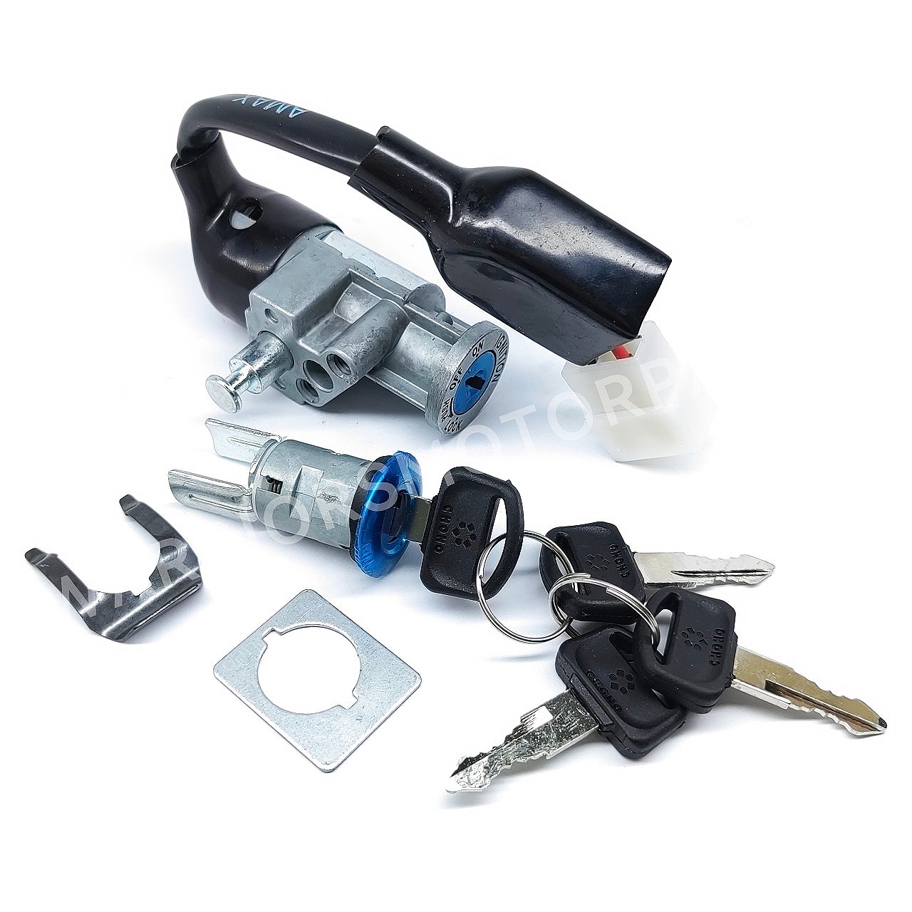 HONDA EX5/EX5 DREAM/DREAM [AMAX] MAIN SWITCH COMPLETE SET IGNITION ...