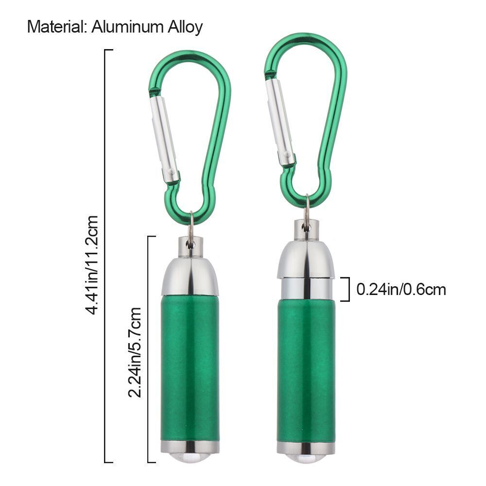 Mini LED Torch Light Adjustable Projector with Keychain Hook 1W Pocket ...