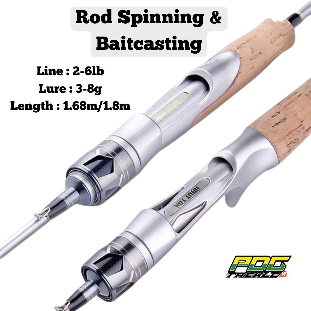 PDG Set Combo Casting Ultralight 2-6lb Ultralight Rod Ultralight Reel ...