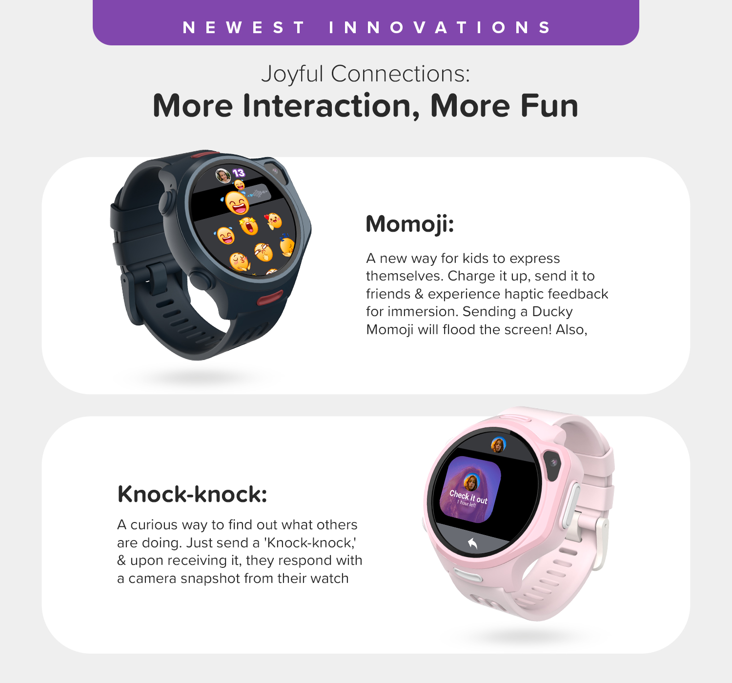 NEW SMARTWATCH myFirst Fone R2 - 4G Watch Phone for Kids with Voice ...