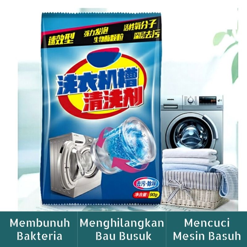 [100% Berkesan] Pencuci Drum Mesin Basuh Wash Drum Cleaner Washing ...