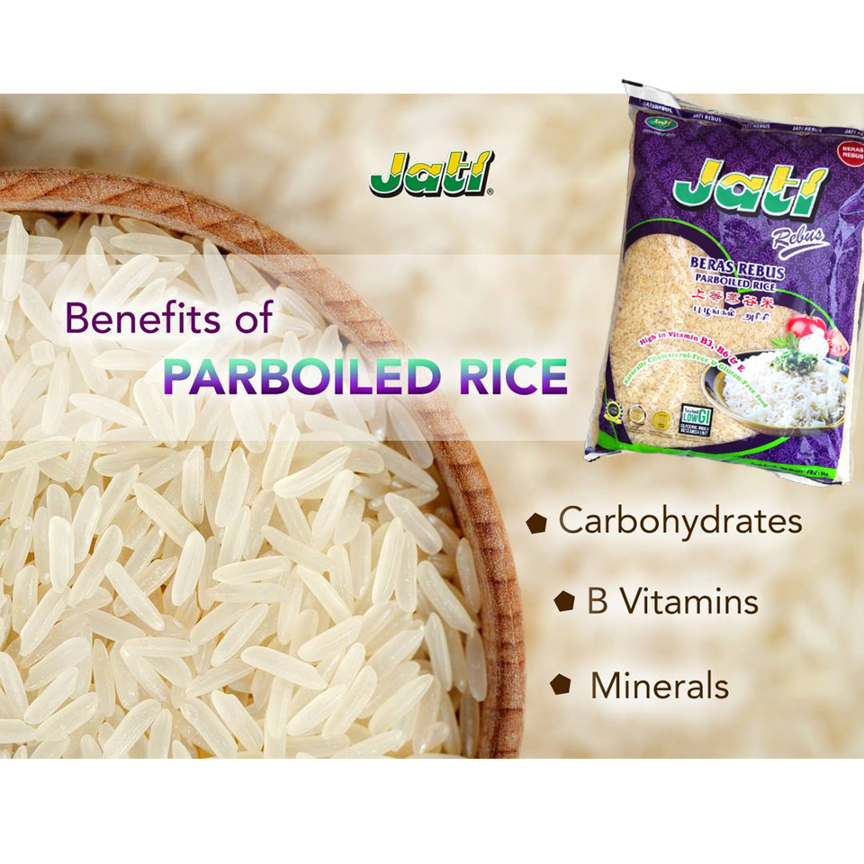 Jati Rebus Parboiled Rice 5kg | Shopee Malaysia