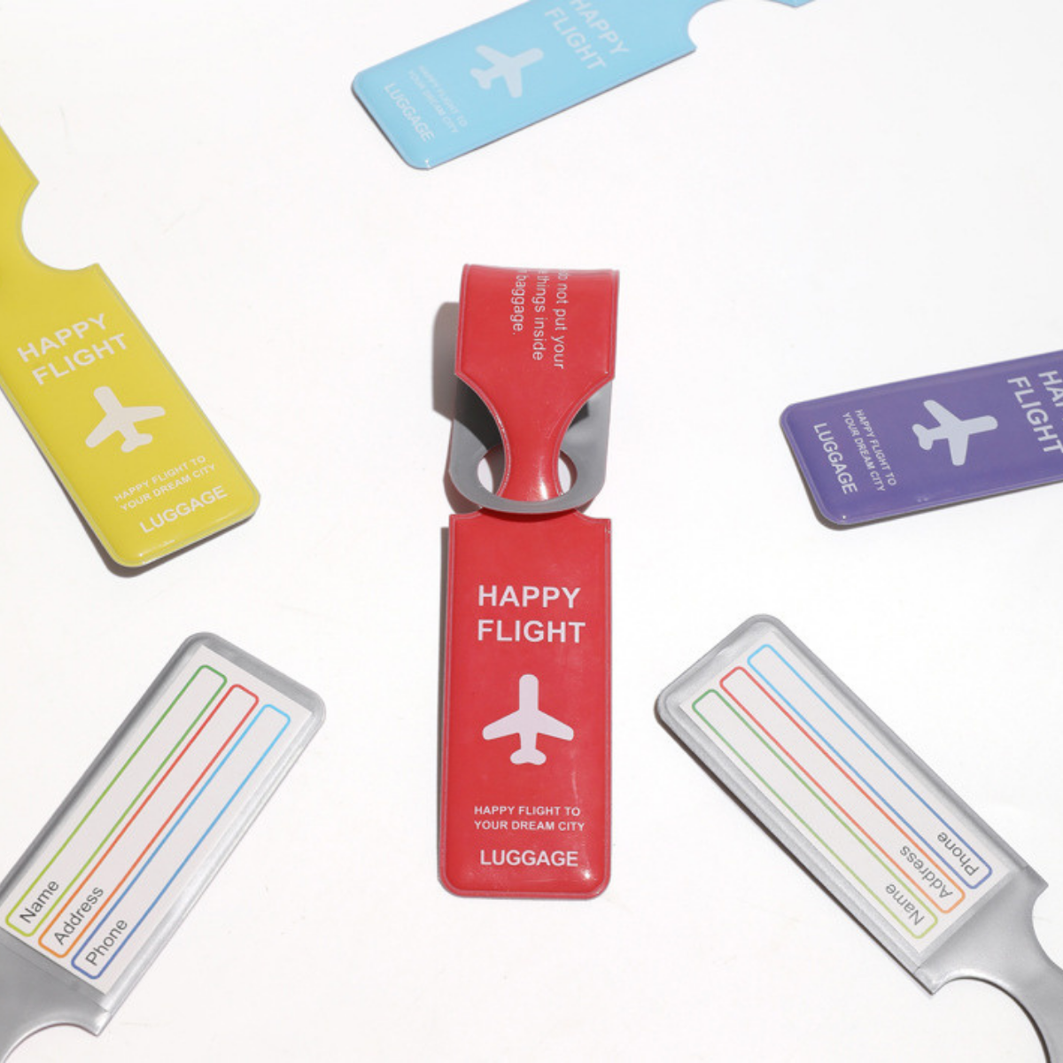 Luggage Tag Travel Tag Nama Bag Tagging Name Travel Bag Tag Luggage ...
