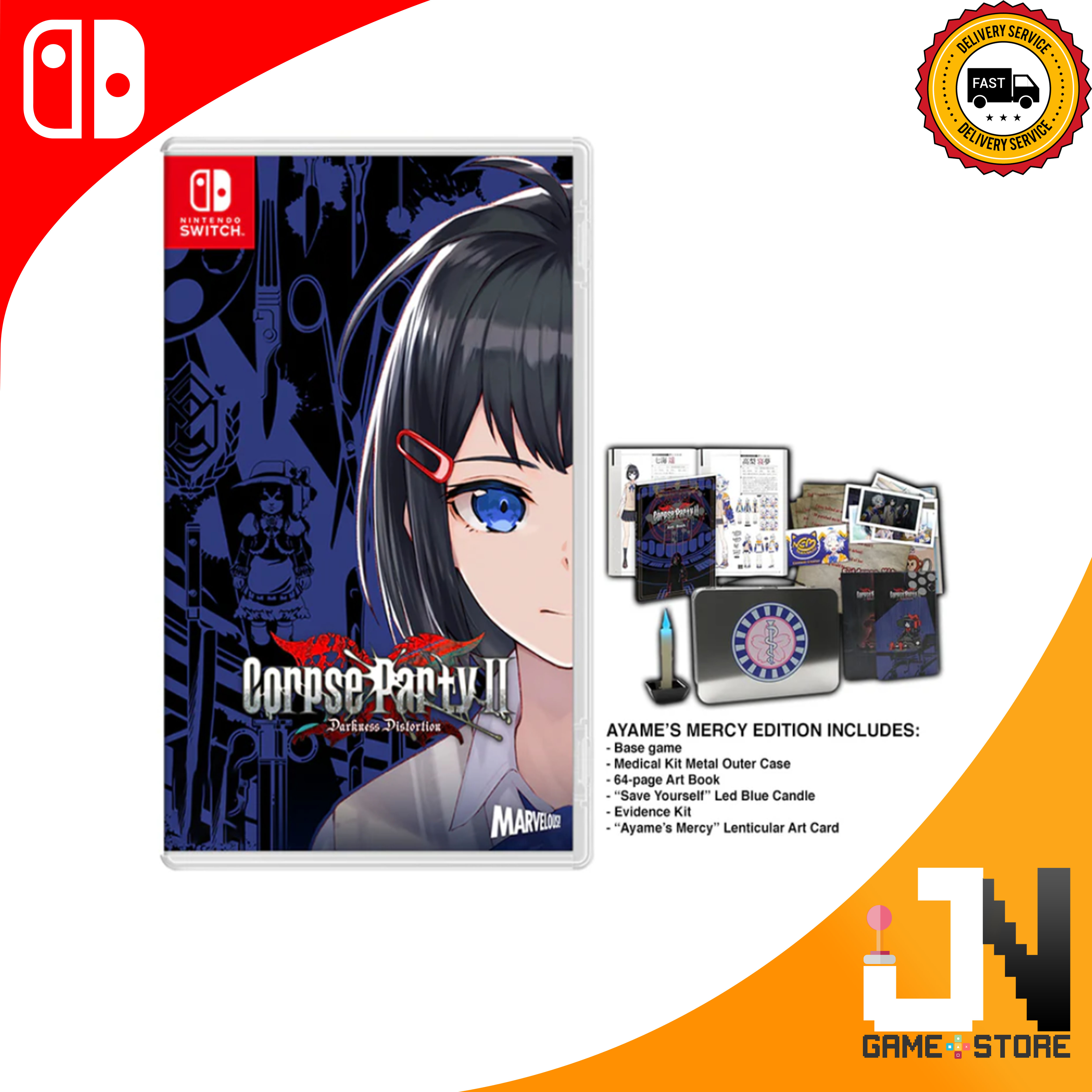 Pre Order (ETA:31/12/24) Nintendo Switch Corpse Party II | 2 Darkness ...