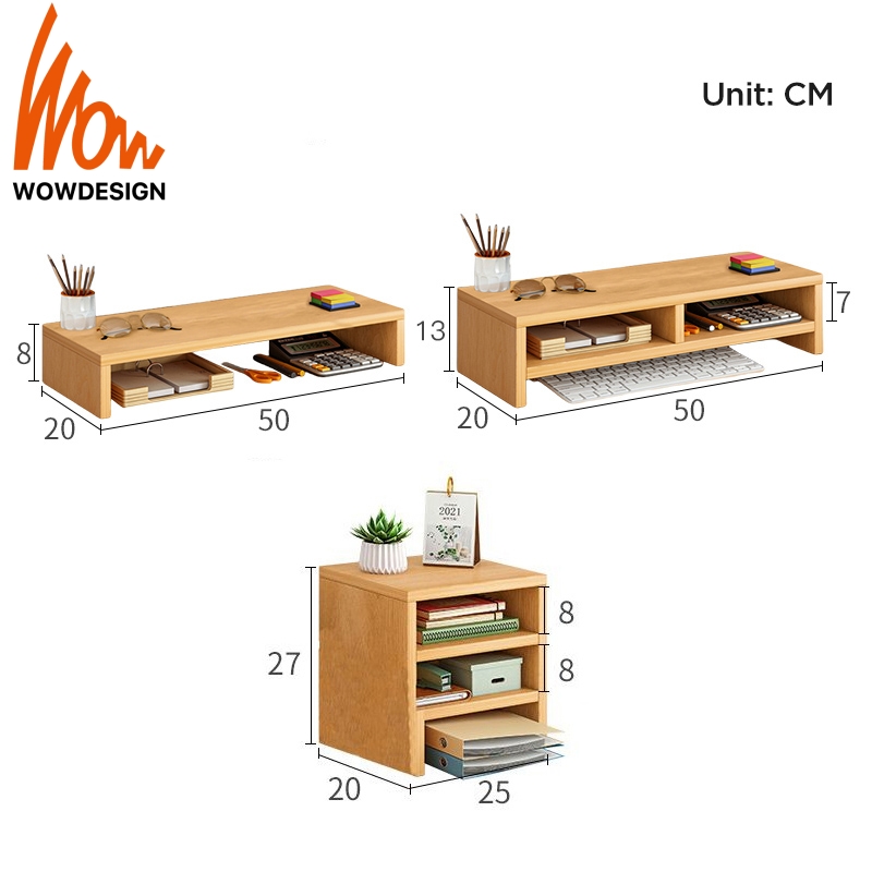 Monitor Stand Raiser Screen Increase Shelf Base Riser Laptop Stand ...