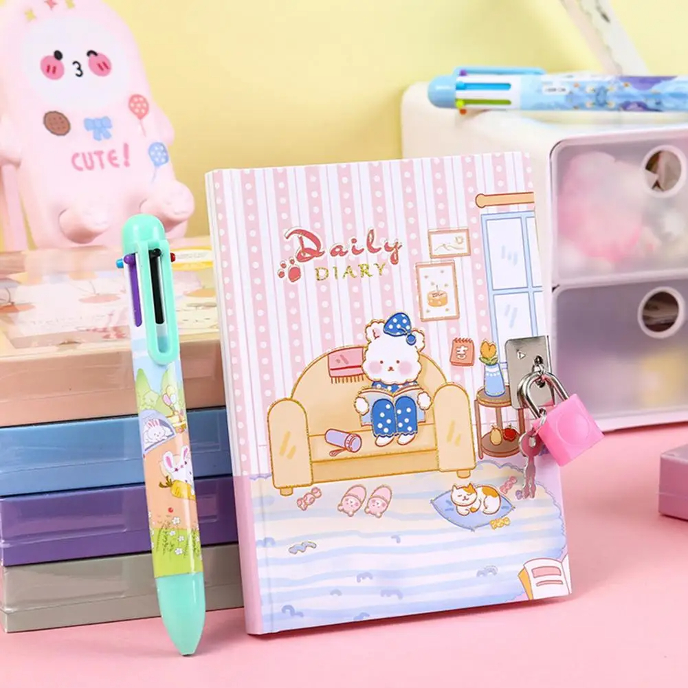 EZYLITTLES Kid Diary Notebook with Pen Handbook Children Book Journal ...