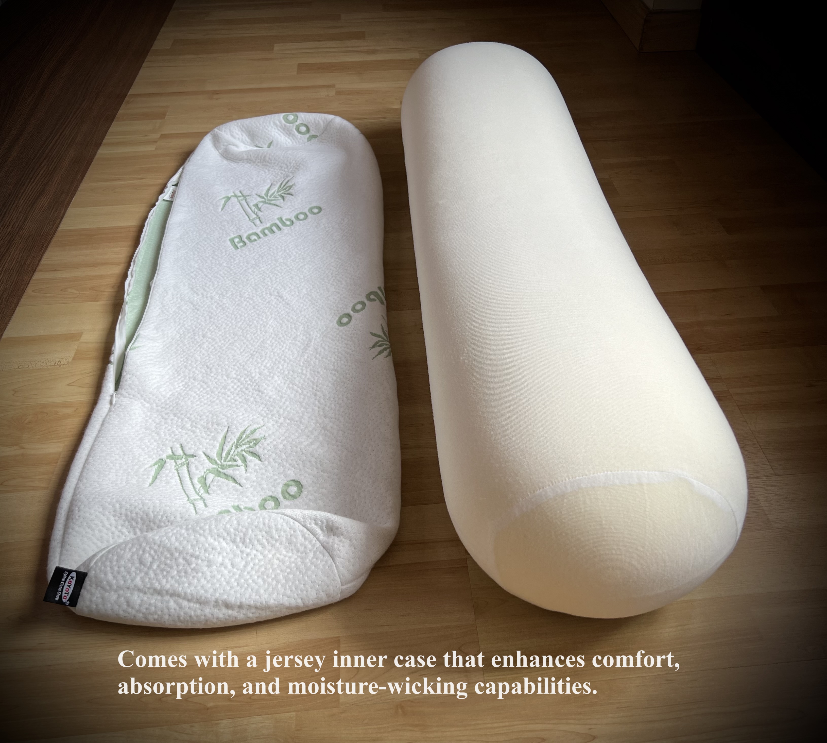 KOYOTO K-129 Memory Foam Bolster For Side Sleepers Hugging For Spine ...