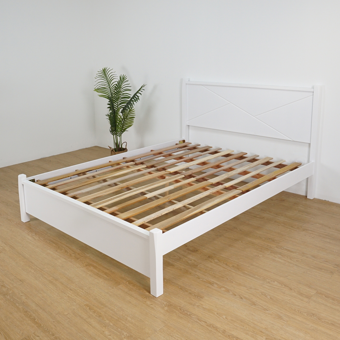 Furniture Direct ALEXANDER solid wood Queen and King size bed frame ...
