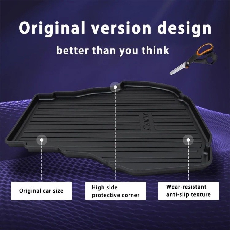 Car Boot Tray suit for Perodua Proton Ativa Bezza Aruz Axia Myvi Alza ...