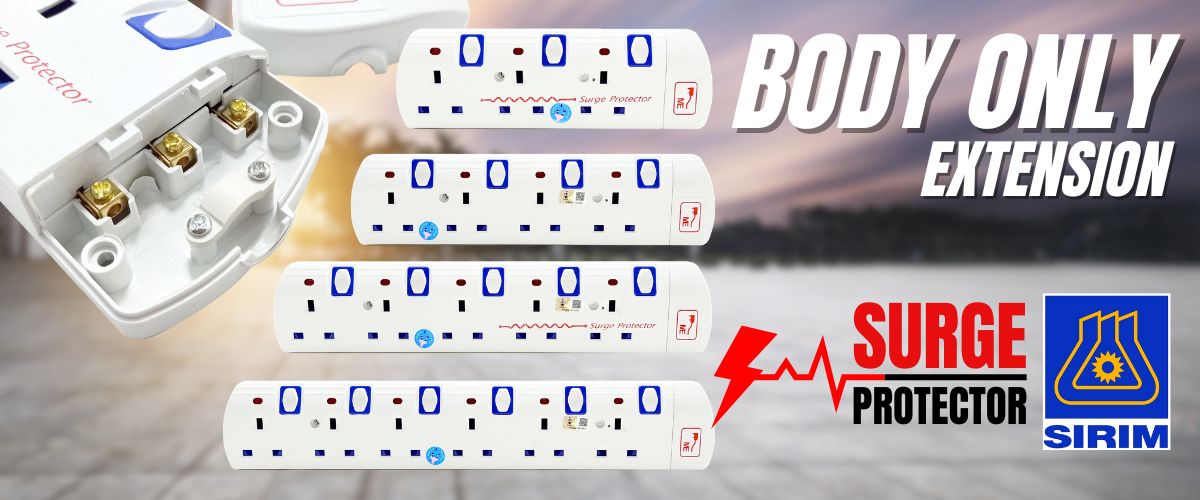 Sirim Socket Body Only 3 4 5 Way Trailing Extension Diy Extension Socket Eletrik Trailing Socket