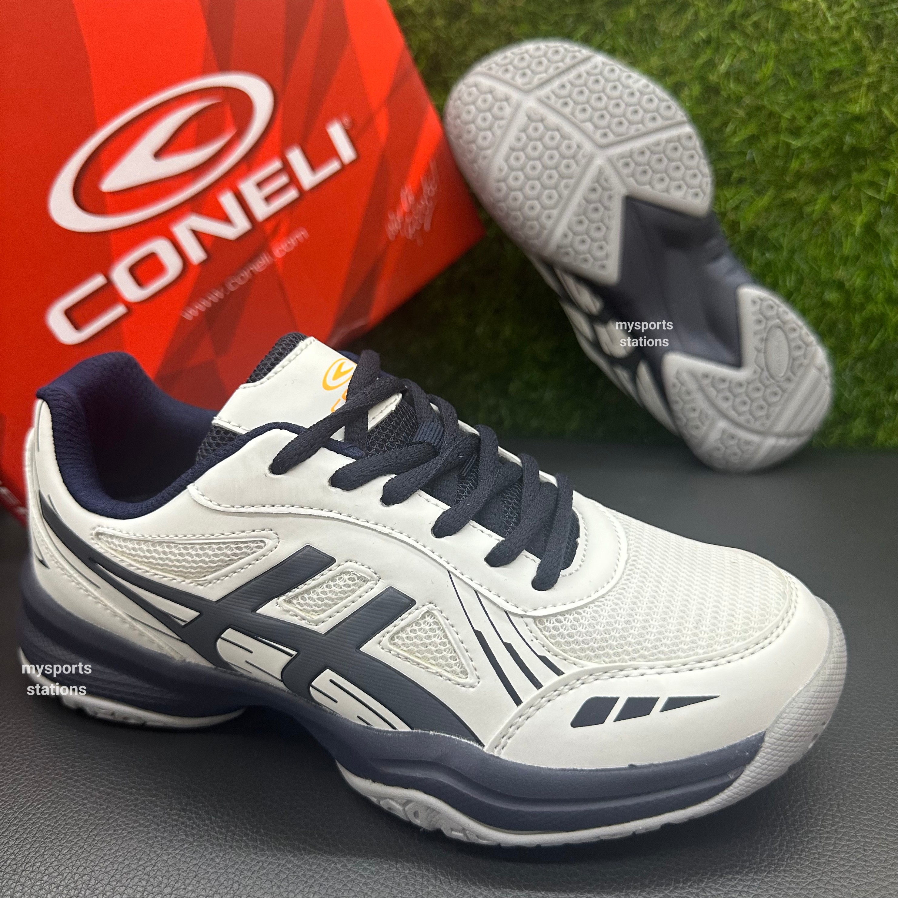 Coneli Junior | Youth SBM 0711J Badminton Shoes | Court Shoes | Kasut ...