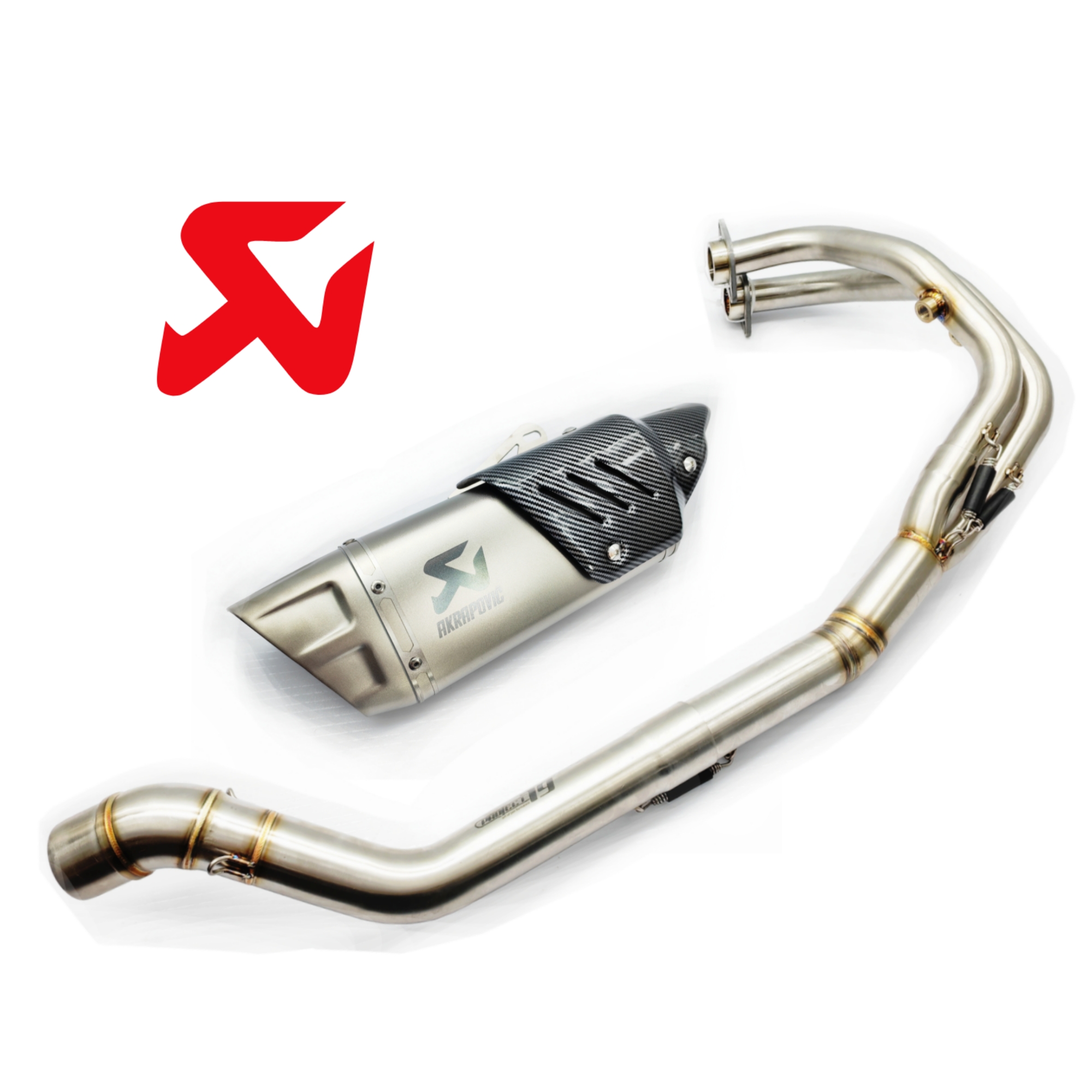 Akrapovic QJMotor SRK250RR R1M Full System Exhaust Stainless Ekzos ...