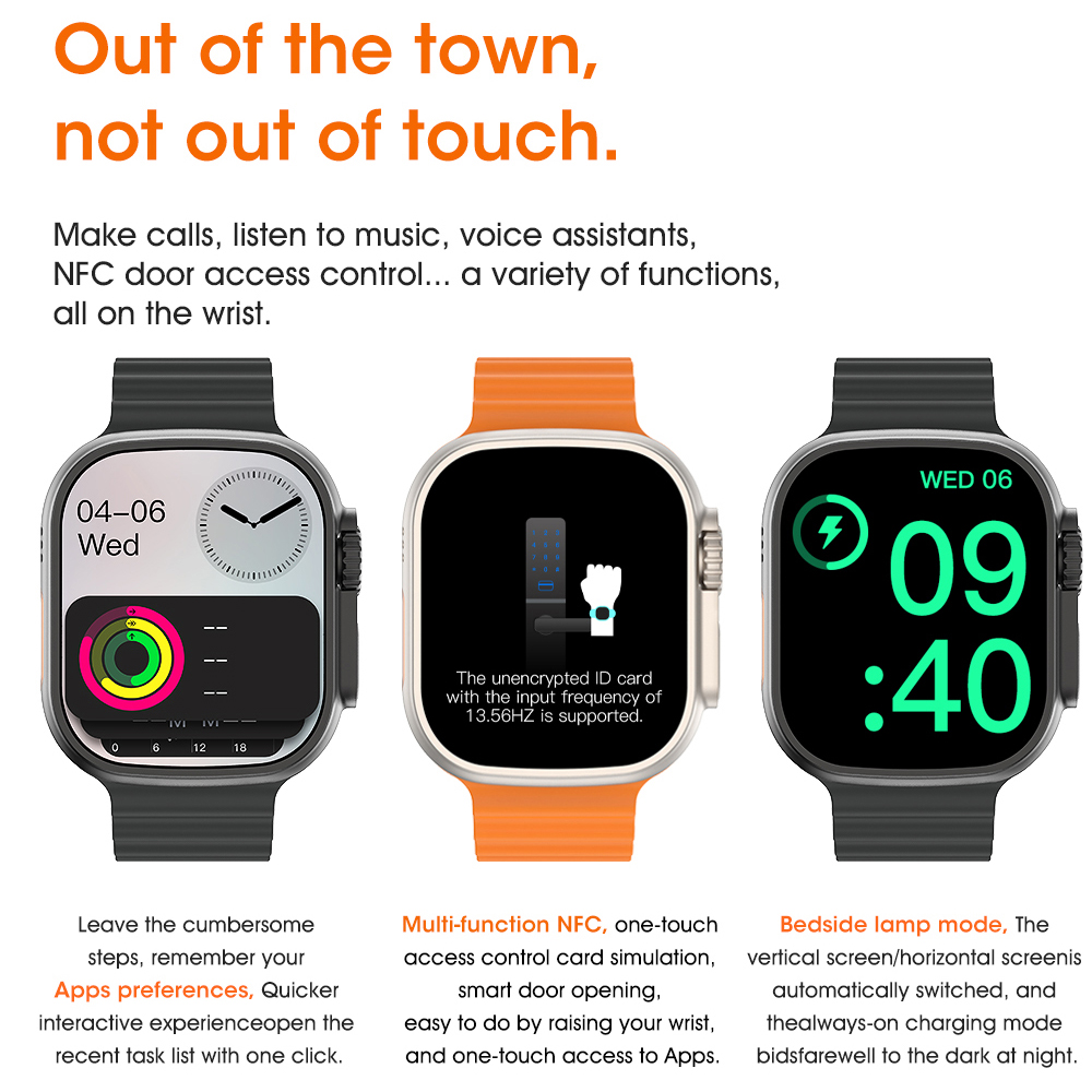 Maxwear U18 max smart watch 4GB Memory Waterproof Memory Dynamic Island ...