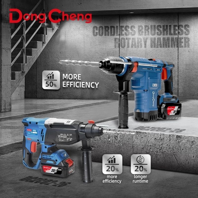 DongCheng DCZC02-28 / DCZC02-28 H2K 20V Cordless Brushless Rotary ...