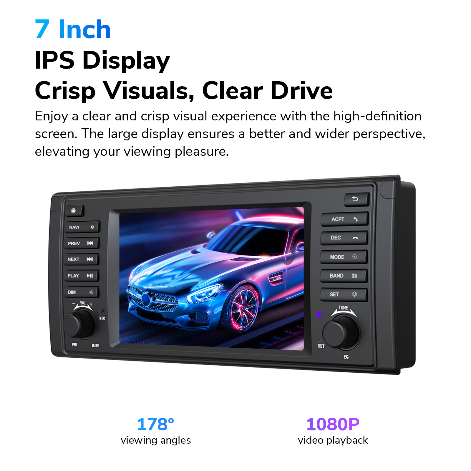 Eonon Latest Android 13 BMW E39 Android Player Apple CarPlay Android ...