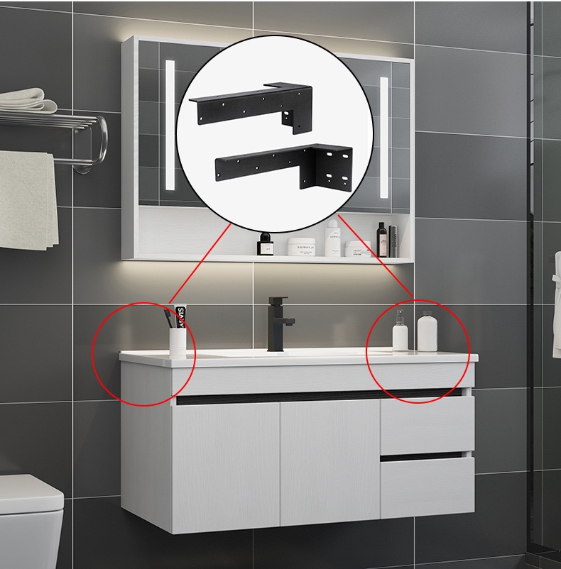 ClassAHW Heavy Duty Floating TV Cabinet Bracket Invisible Concealed ...