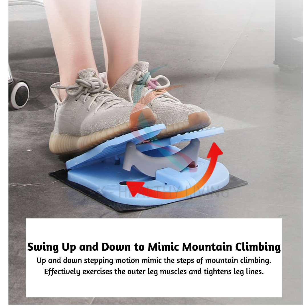 Portable Stair Stepper Leg Exercisers Fitness Stovepipe Machine Plastic ...