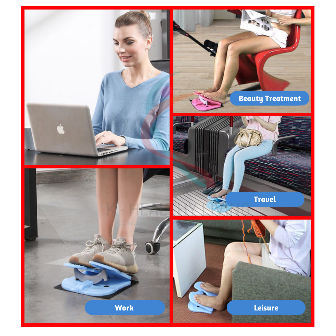 Portable Stair Stepper Leg Exercisers Fitness Stovepipe Machine Plastic ...