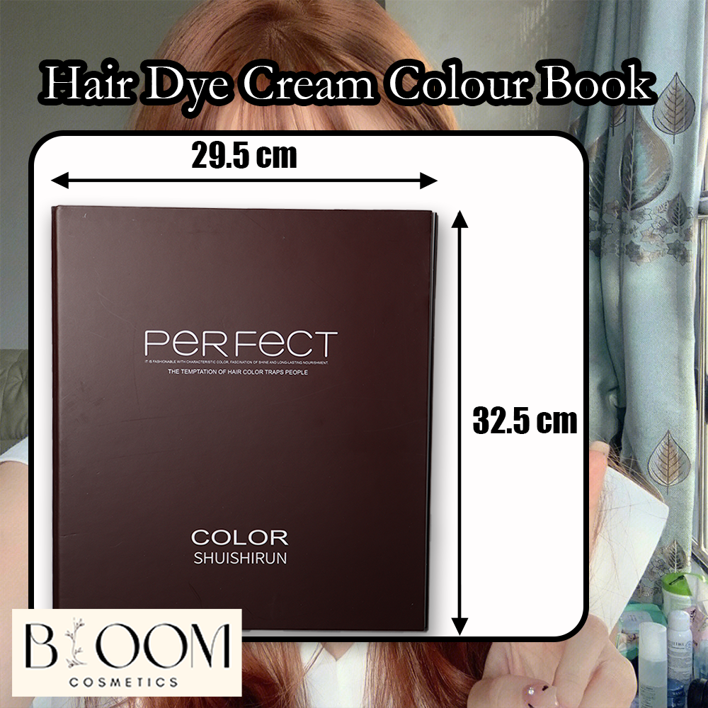 PERFECT COLOR BOOK COLOR CHART BUKU PEWARNA PERFECT DYE HAIR SALON USE ...