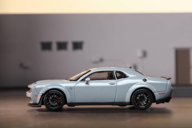 Stance Hunters 1/64 Dodge Challenger SRT Hellcat - Grey | Shopee Malaysia