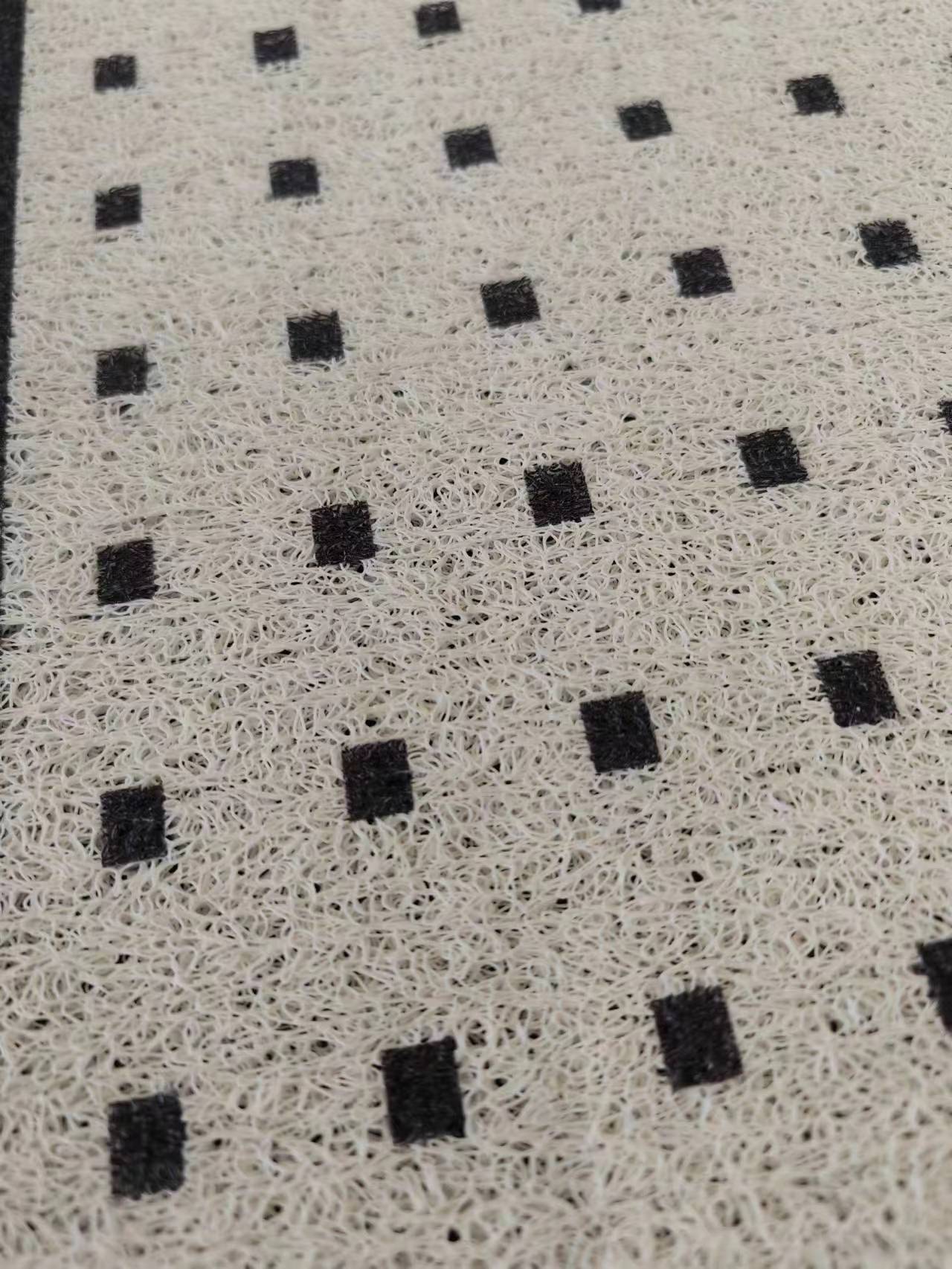 CozyJoy Welcome Entrance Door Mat PVC Coil Mat Silk Loop Floor Mat Soil ...