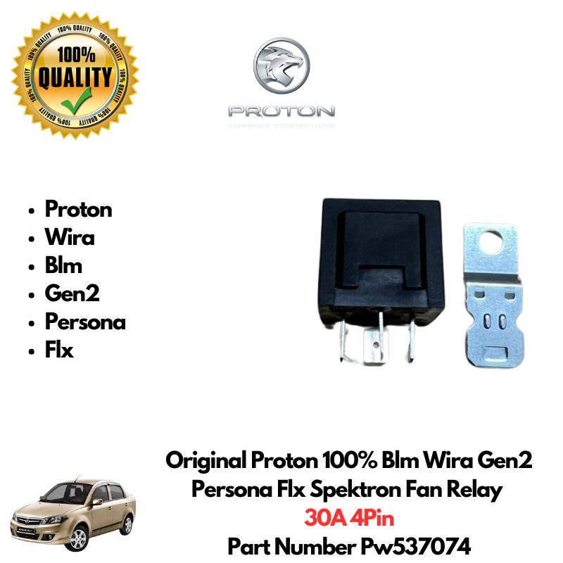 Original Proton 100% Blm Wira Gen2 Persona Flx Spektron Fan Relay 30A ...