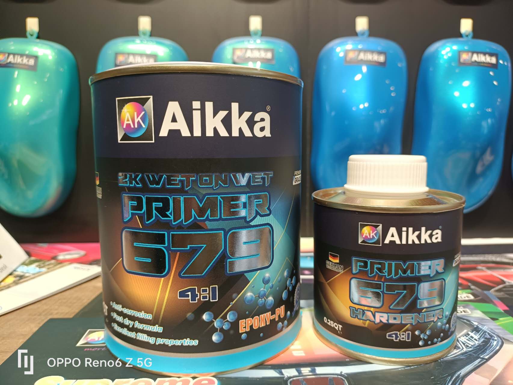 Aikka AK679 2K Epoxy Primer / Wet On Wet Primer / Surfacer Primer ...