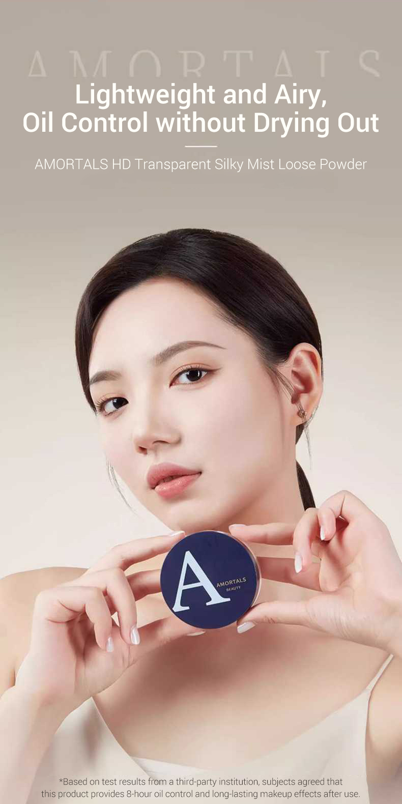 AMORTALS Korea HD Loose Powder Oil Control Silk Setting Powder Makeup ...