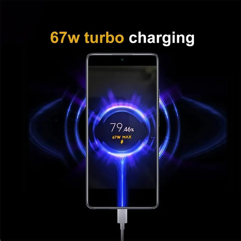 POCO M3 67W Fast Charger Adapter Plug For Xiaomi 11T 12X / POCO X3 F4 ...