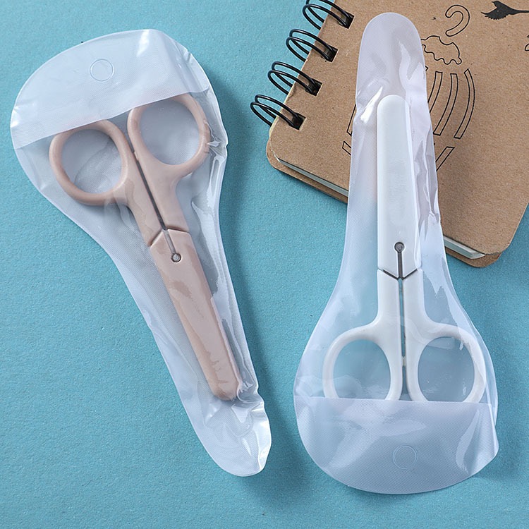 Small Scissor with Protective Cover Stainless Steel Cute Scissors ...