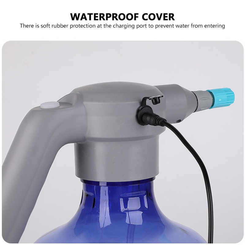 3L Electric Garden Mist Sprayer High Pressure Spray Bottle Adjustable ...
