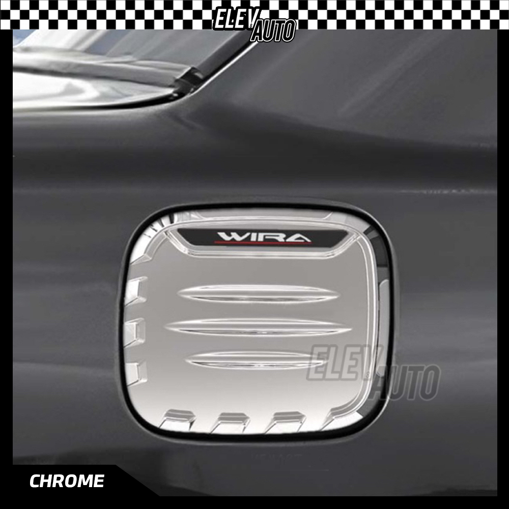 Proton Wira Fuel Cap Cover Gas Tank Trim Accessories Carbon Chrome ...