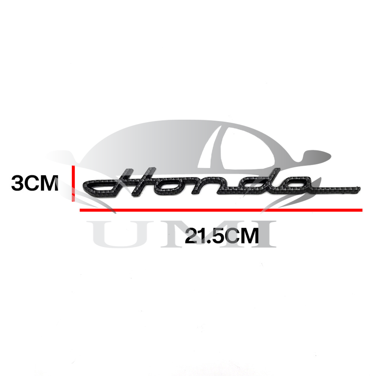 Honda Word Logo Italy Font Design Emblem Honda Badge Car Styling Logo ...