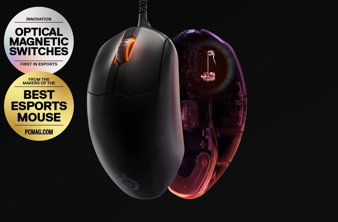 SteelSeries PRIME+ Precision Esports Gaming Mouse with Lift-Off Sensor ...