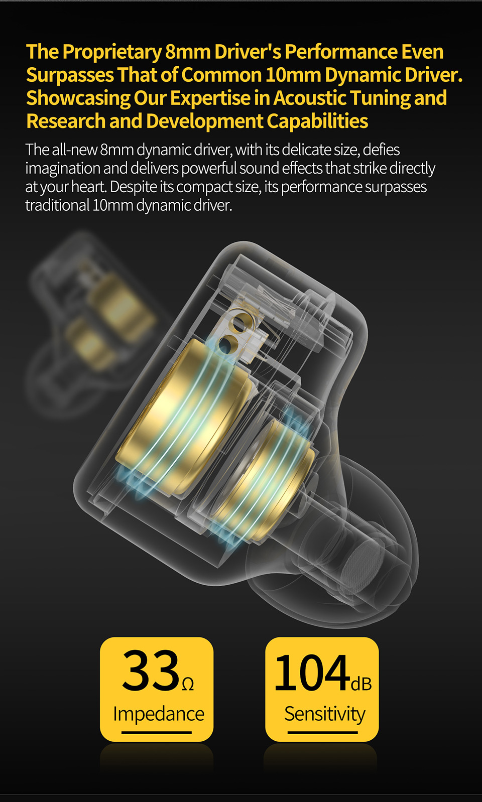 KZ Merga In Ear Earphones Bass Earbuds In Ear Monitor Headphones Sport ...