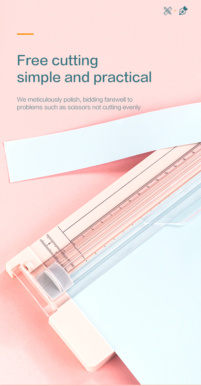 Deli Paper Trimmer Cutter Size A4/A5 Portable Photo Cutter Office ...