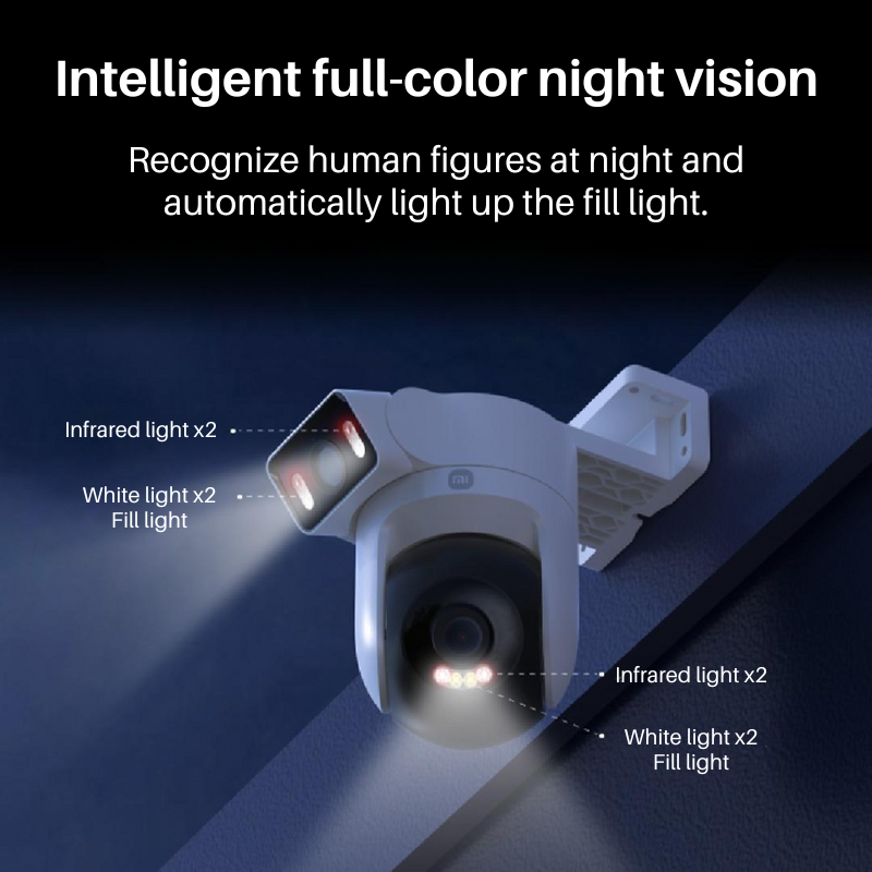 Xiaomi Outdoor Camera CW500 Dual - 4MP Night Vision Ultra Clear ...