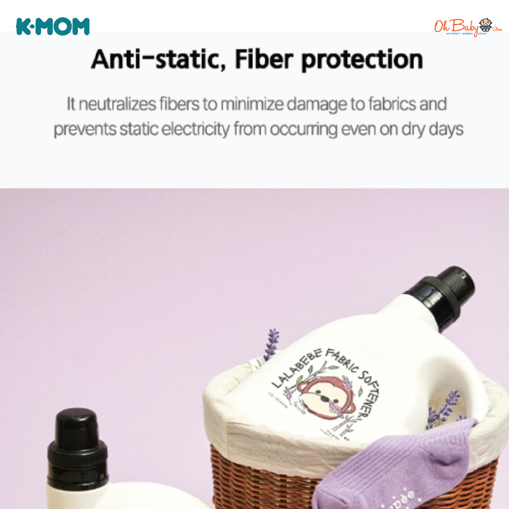 K Mom Lalabebe Fabric Softener Refill (1300ml) | Shopee Malaysia